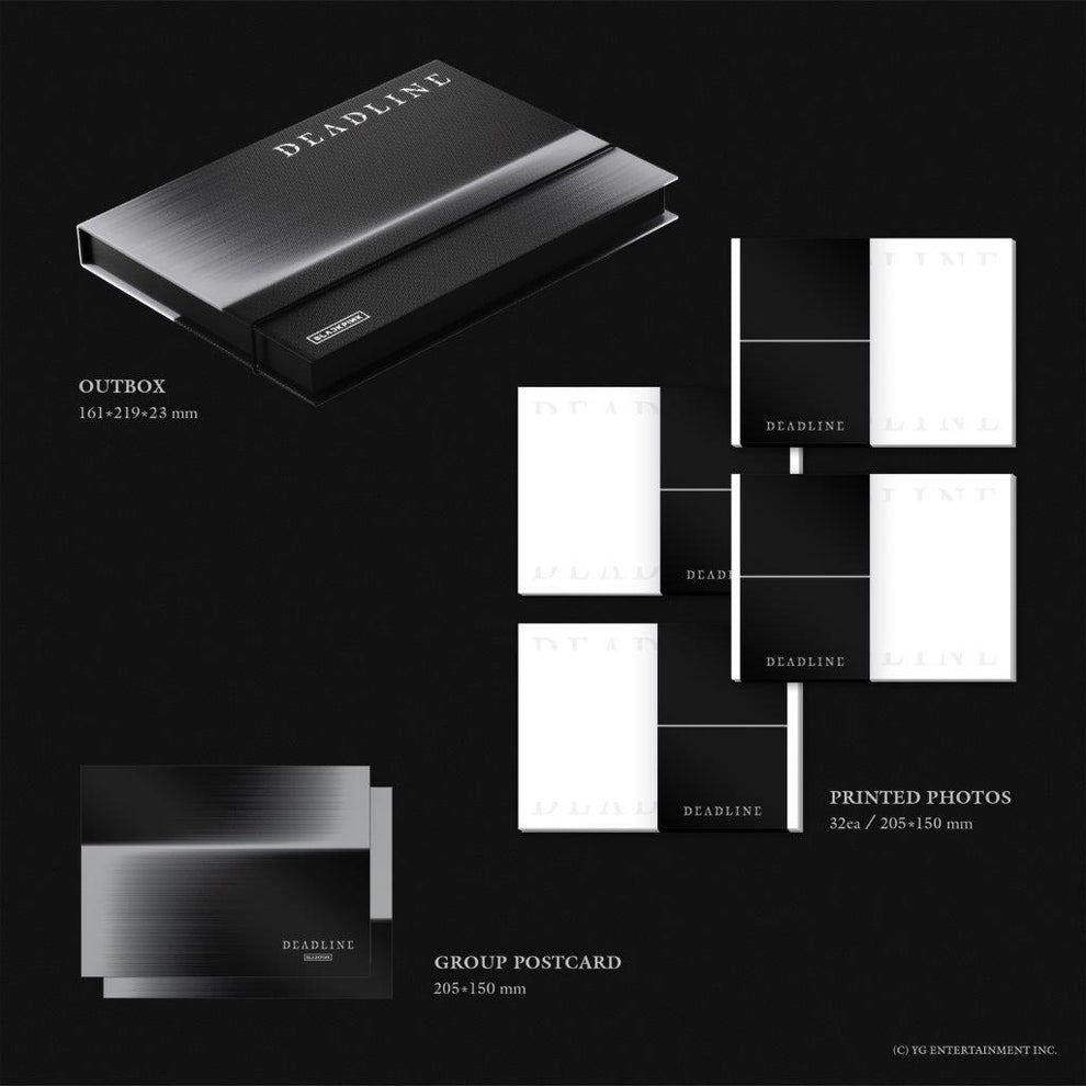 BLACKPINK - 3rd MINI ALBUM [DEADLINE] GRAY Version | BOXSET – Sony ...