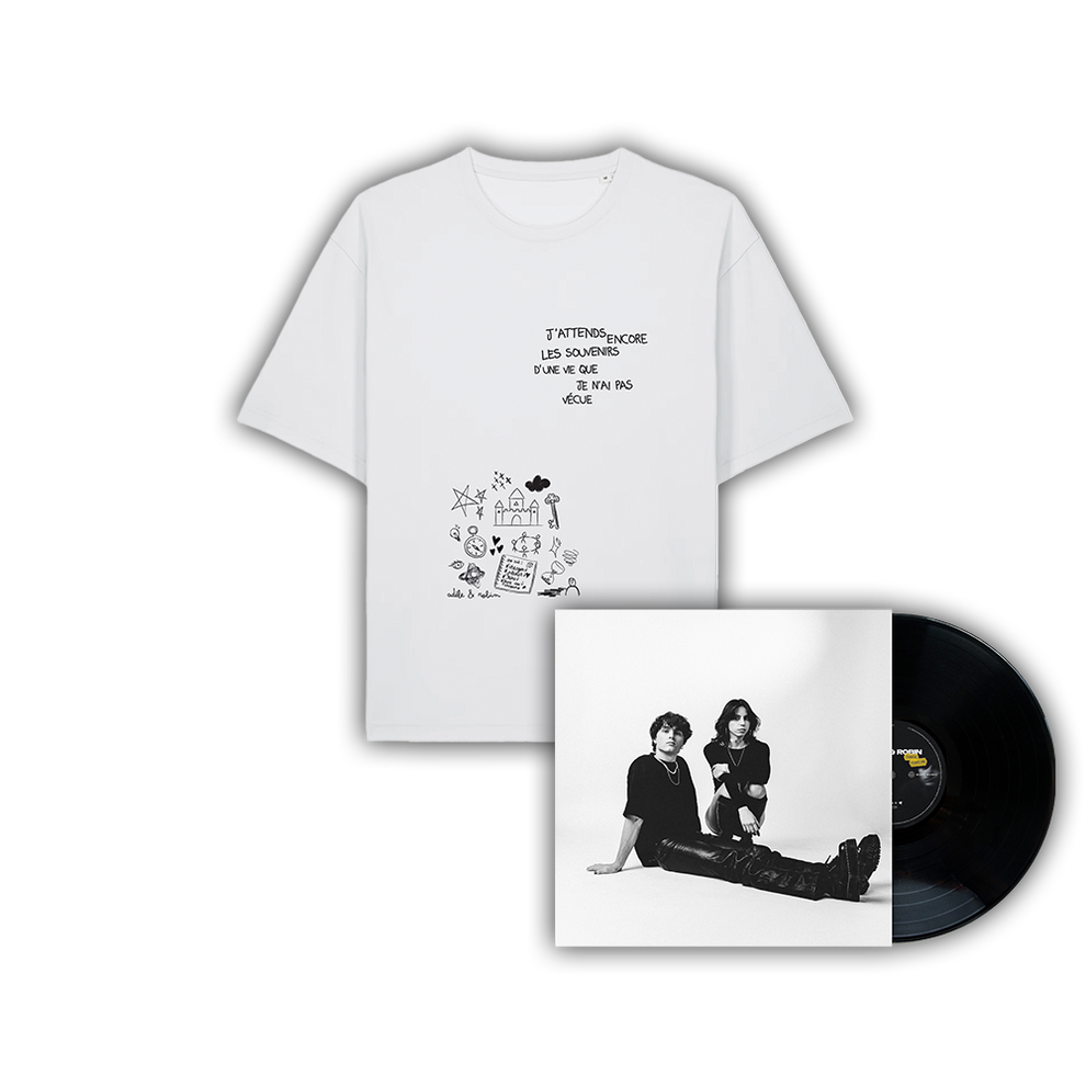 ADÈLE ET ROBIN - Changer, pleurer, rire | Bundle LP + T-SHIRT – Sony Music Store